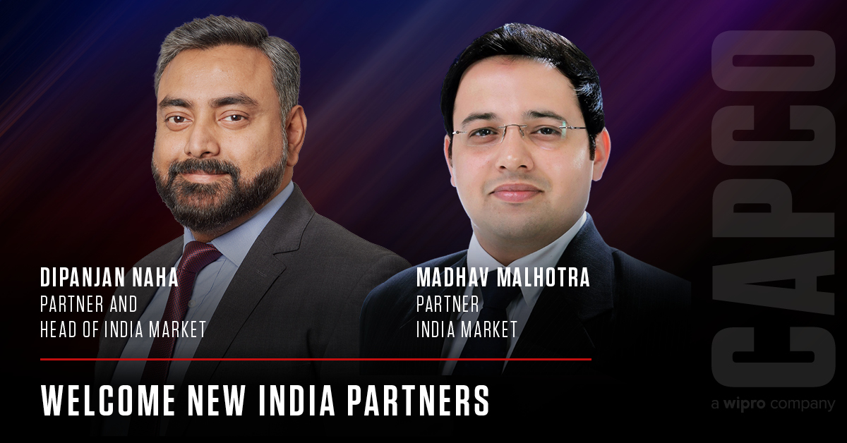 Capco announces two new India Partners