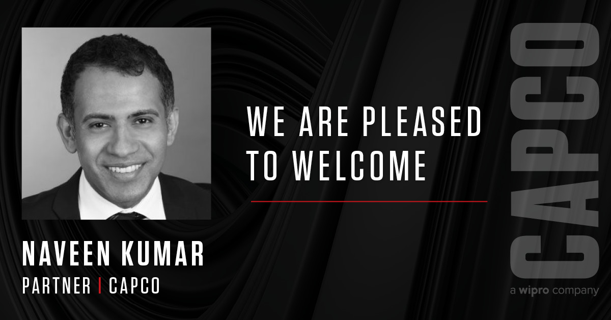 Capco Canada Names Naveen Kumar As New Partner To Lead Payments Practice In Canada
