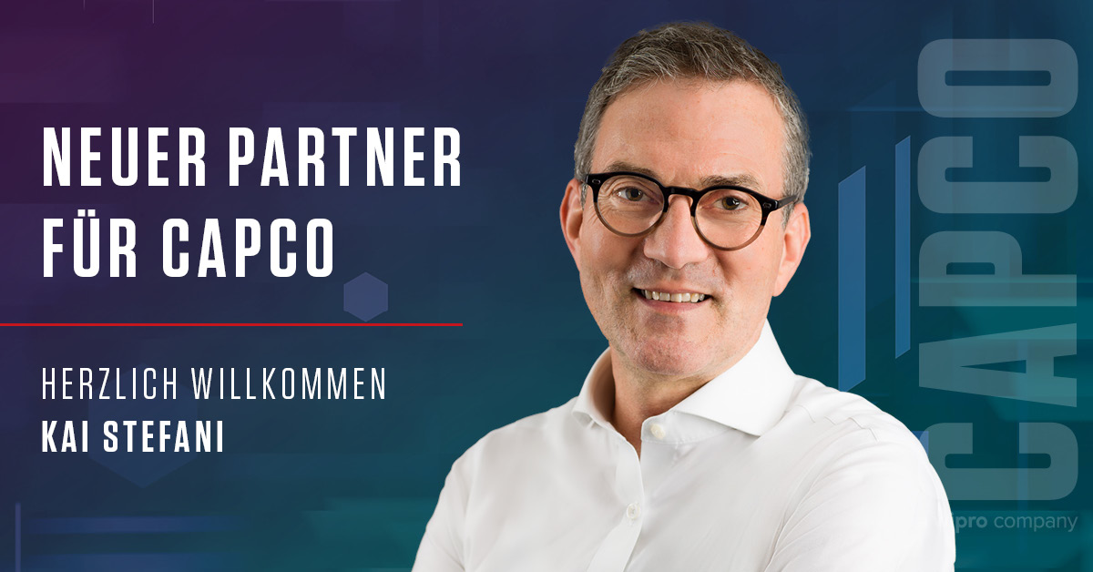 Finanzmarktspezialist Kai Stefani verstärkt Capcos Partnerteam in Deutschland