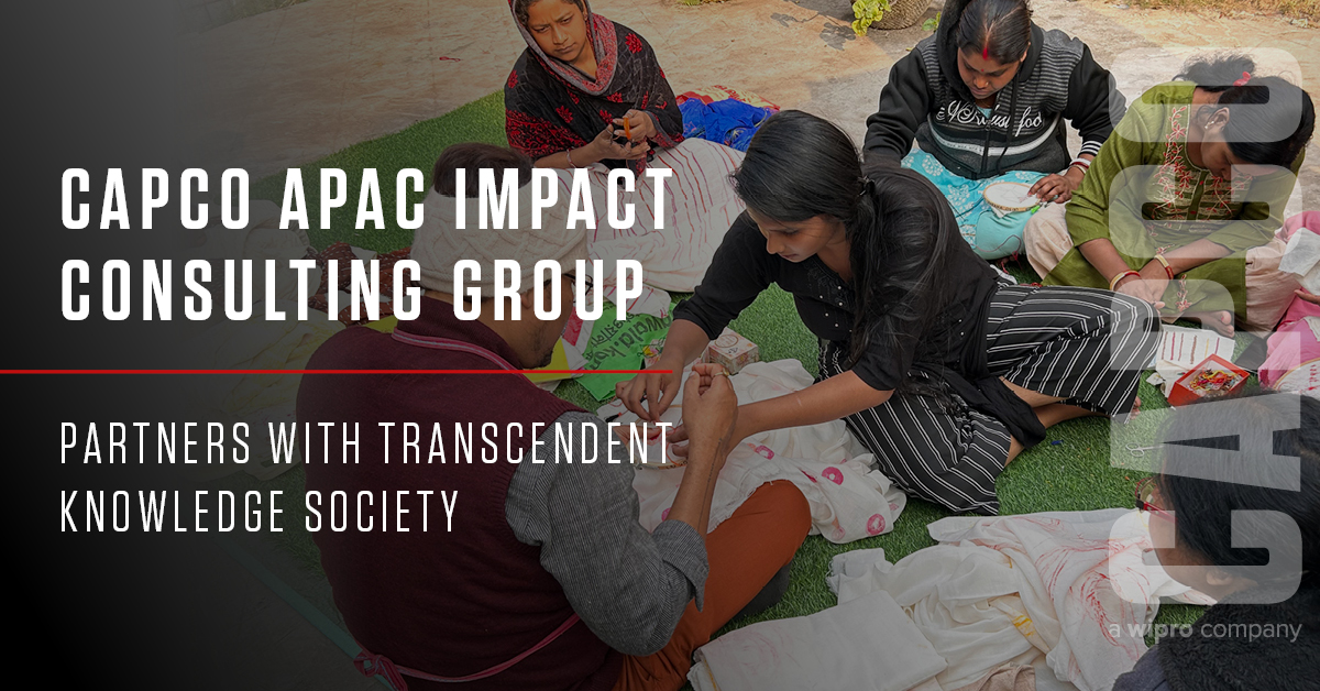 Capco's Partnership with Transcendent Knowledge Society (TKS) India