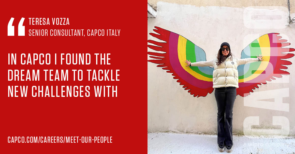 Capco Career Stories: Teresa , Capco Italy