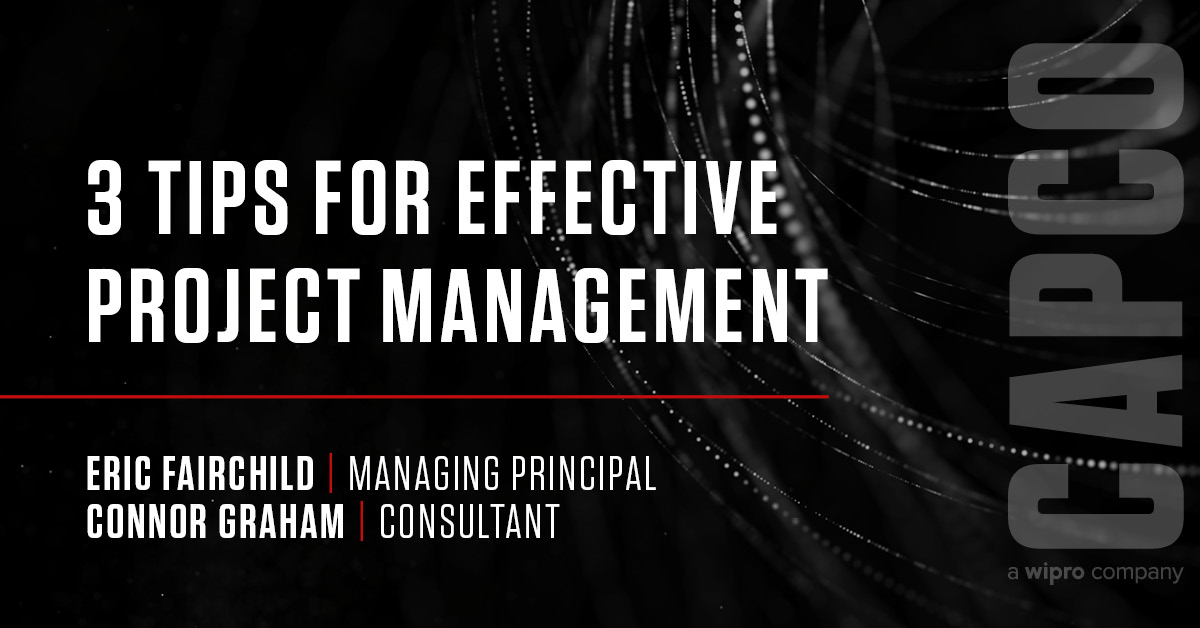 Project Management 3x3: 3 Tips for 3 Key Project Management Skill Areas