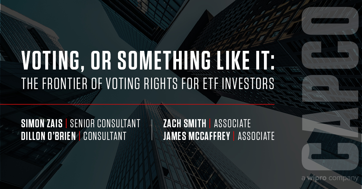 The Frontier Of Voting Rights For ETF Investors
