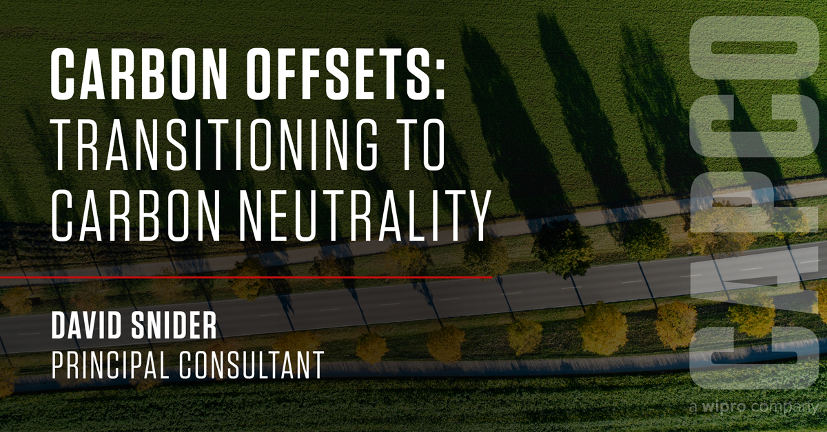 Carbon Offsets: Transitioning to Carbon Neutrality