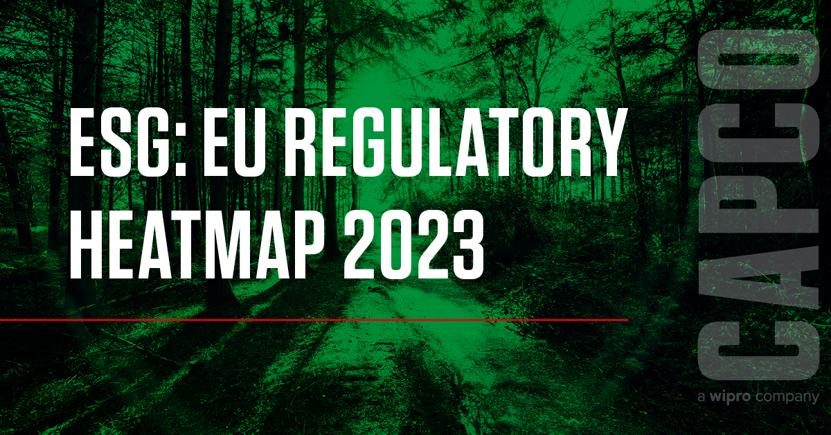 ESG EU Regulatory Heatmap 2023