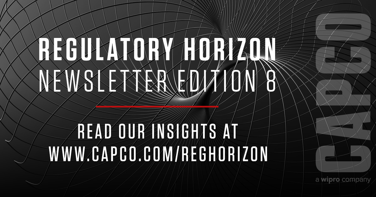 Capco: Regulatory Horizon Newsletter