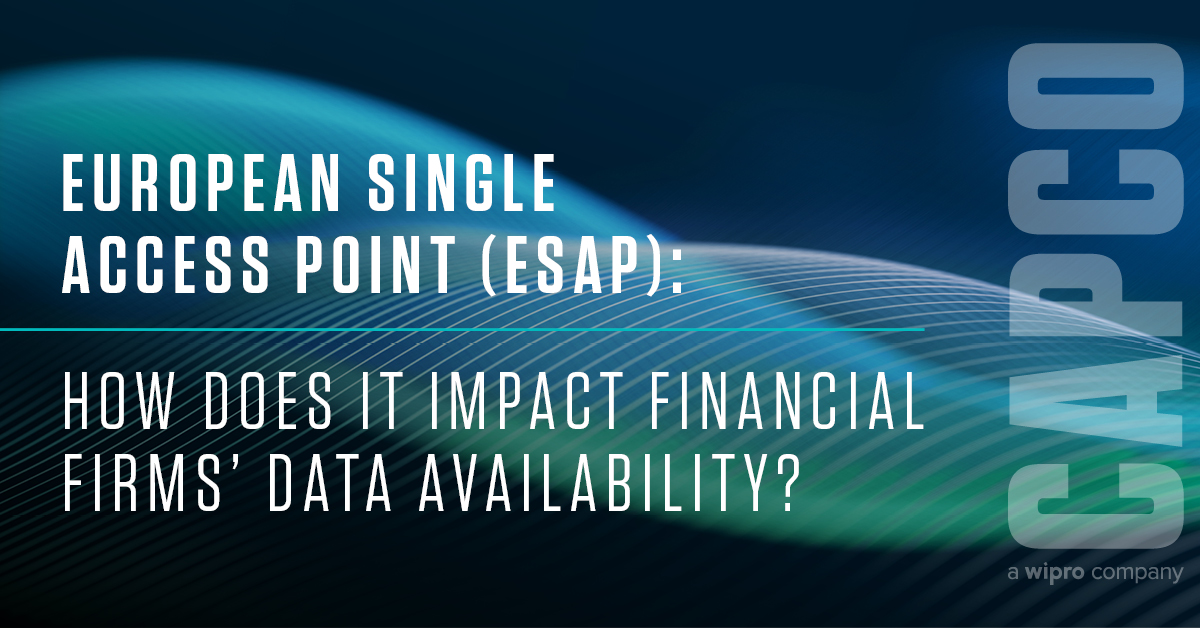 European Single Access Point (ESAP): How does it impact financial firms ...