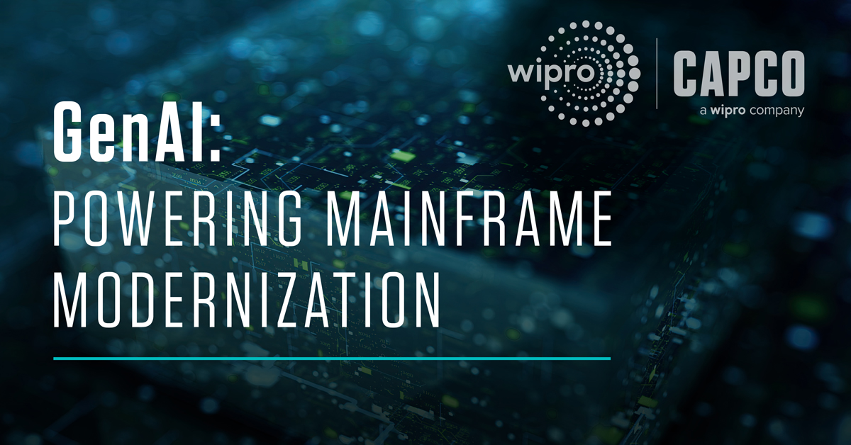 Genai Powering Mainframe Modernization