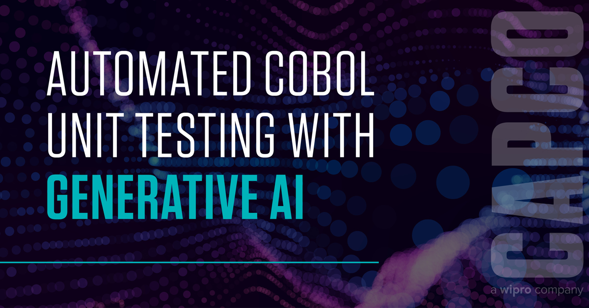 Automated COBOL unit testing with GenAI