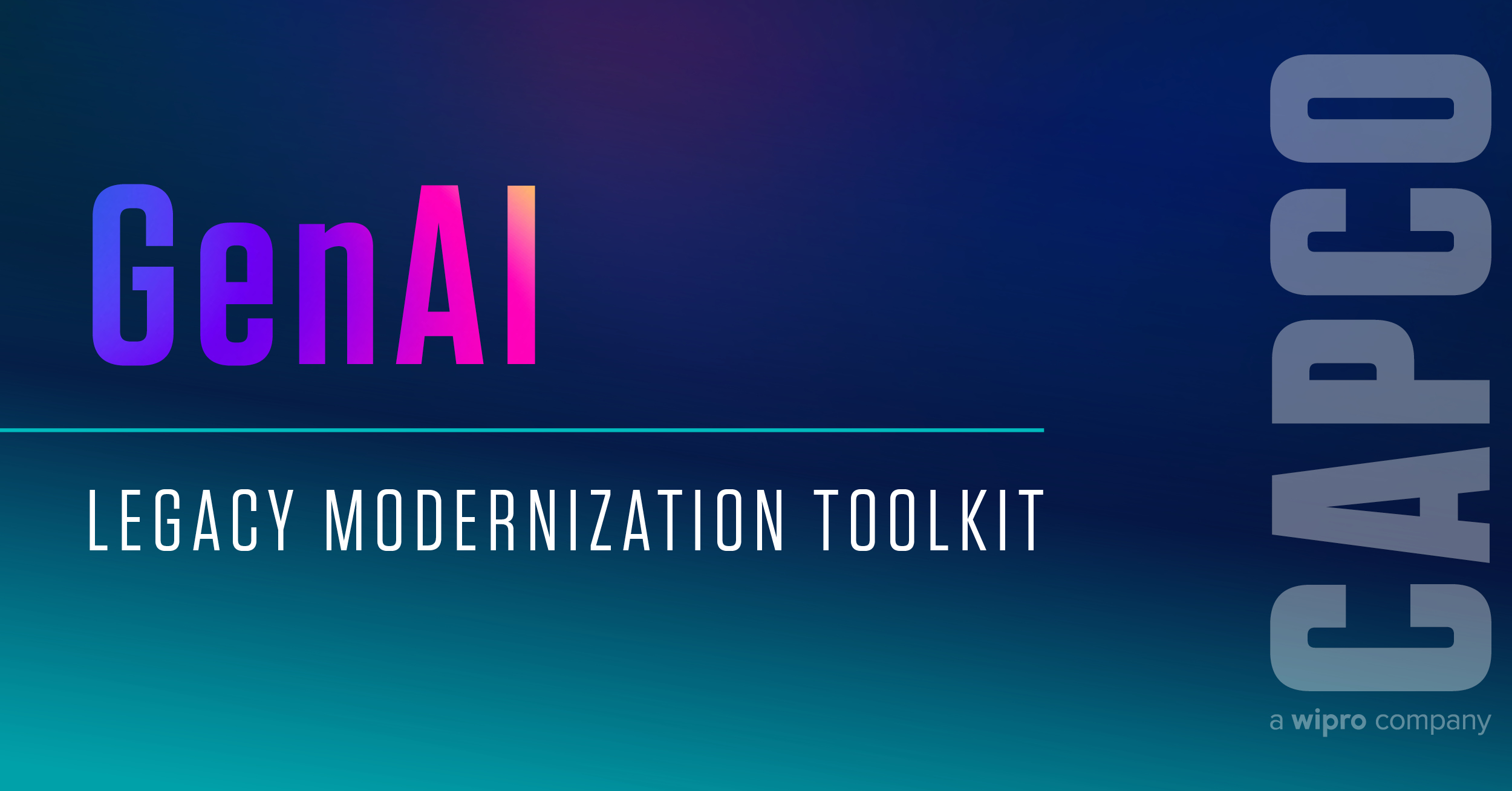 Legacy Modernization Toolkit