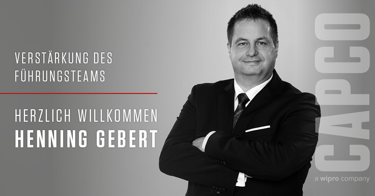 Digitalisierungsspezialist Henning Gebert Verstärkt Capcos Führungsteam ...