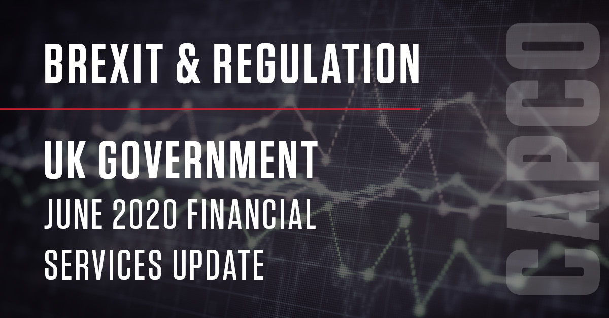 CAPCO POV ON FINANCIAL SERVICES UPDATE FROM THE CHANCELLOR OF THE EXCHEQUER