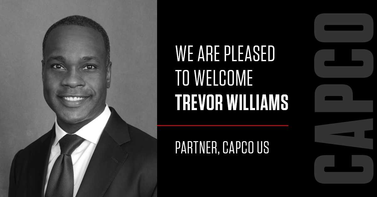 Capco Welcomes Trevor Williams as New US Partner
