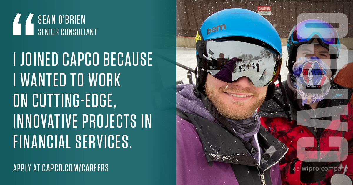 Capco Career Stories: Sean, Capco USA