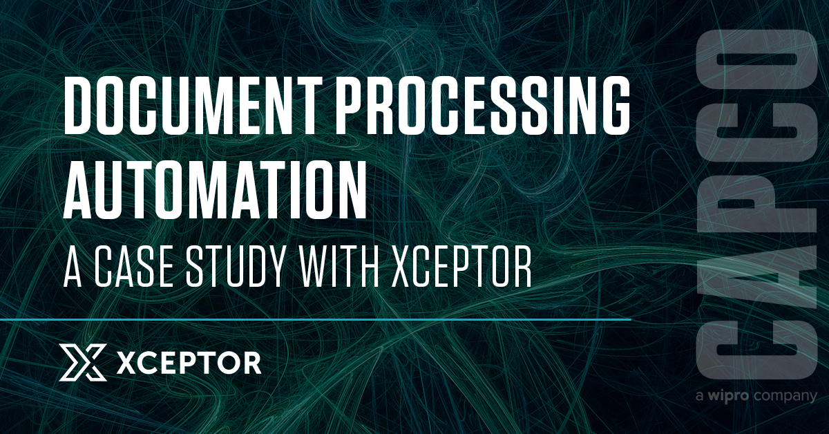 Document Processing Automation: A Case Study With Xceptor