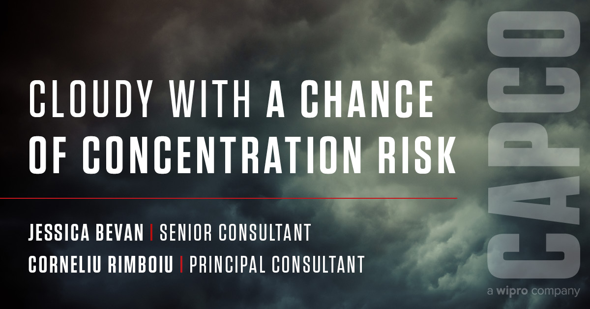 Cloudy With A Chance Of Concentration Risk
