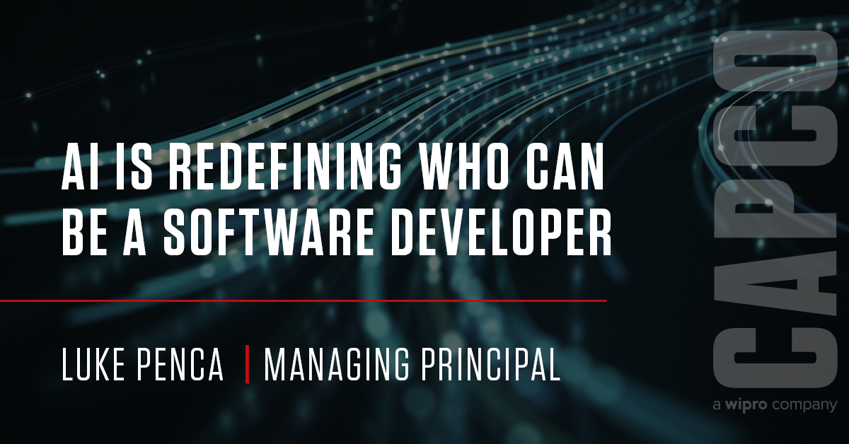 AI Is Redefining Who Can Be A Software Developer