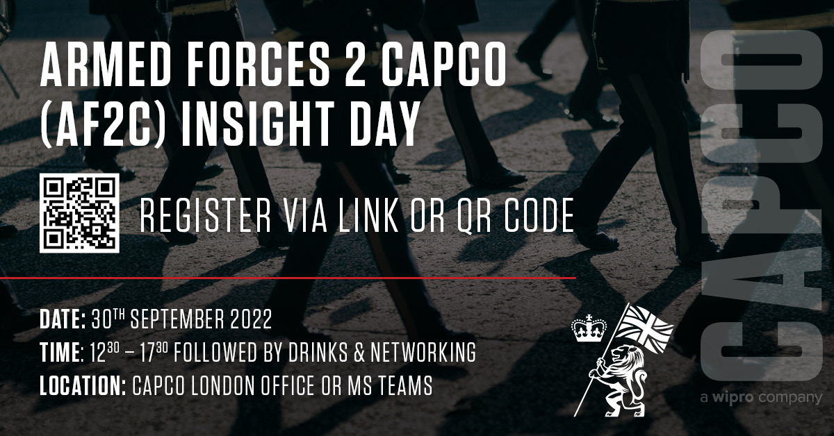 Armed Forces 2 Capco (AF2C) Insight Day
