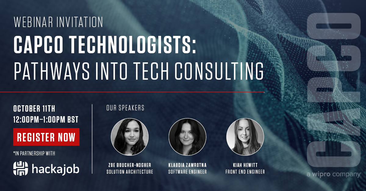 Capco Technologists: Pathways into tech consulting