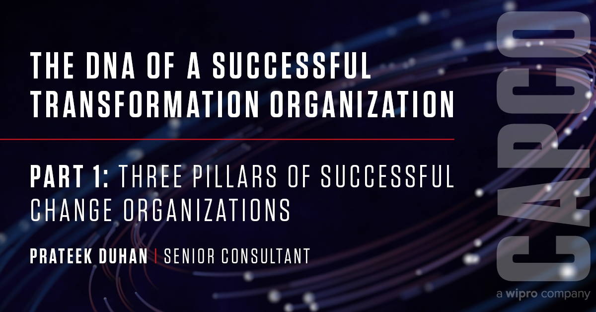 THE DNA OF A SUCCESSFUL TRANSFORMATION ORGANIZATION